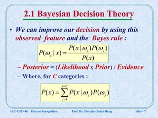 CSC446: Pattern Recognition (LN4) | PDF | Physics | Science