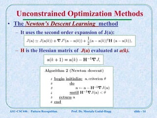 CSC446: Pattern Recognition (LN8) | PPT
