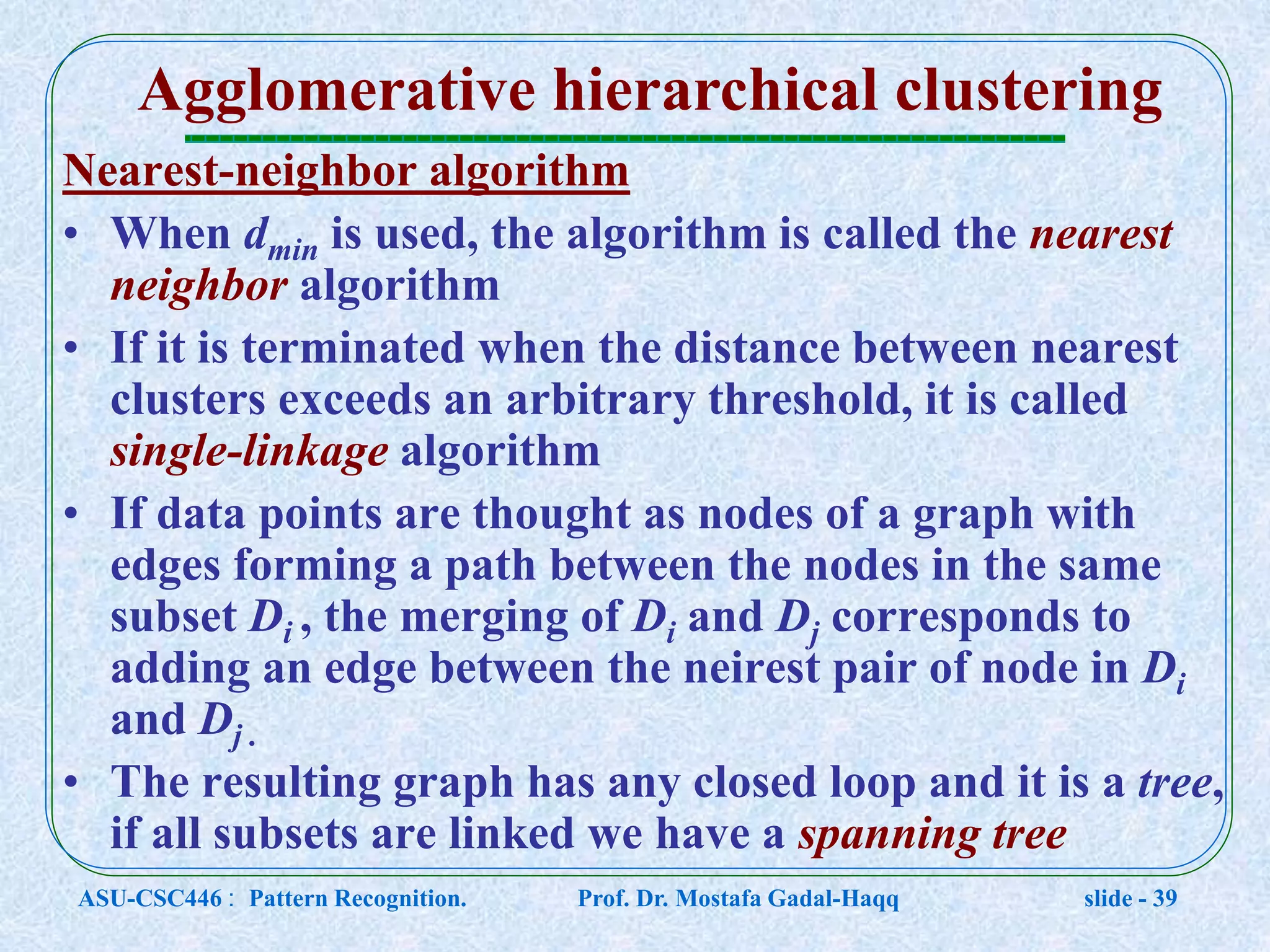 Csc446: Pattern Recognition | PDF