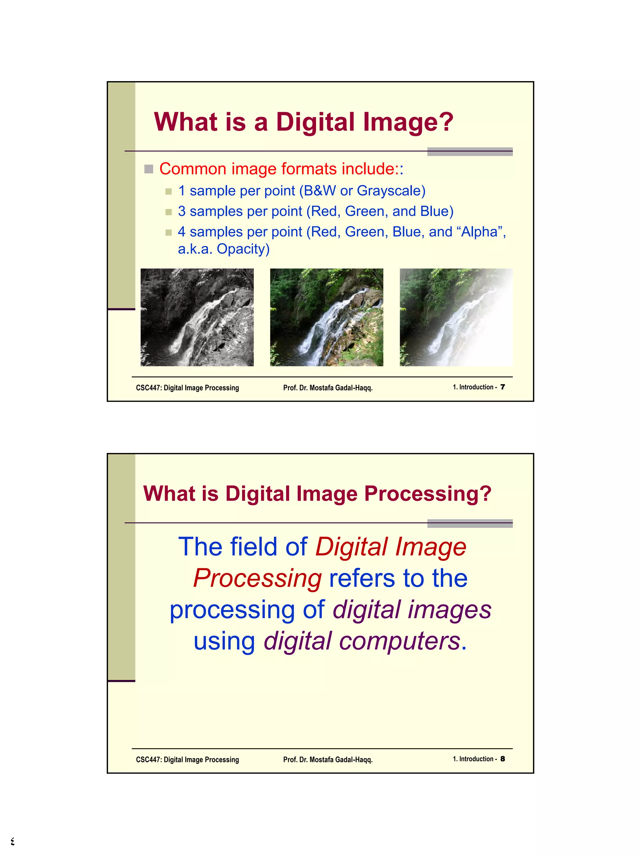 Digital Image Processing An Introduction Pdf Photo Editing Software Computer Software And