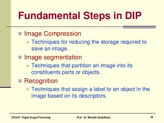 Digital Image Processing: An Introduction | PDF | Photo Editing ...