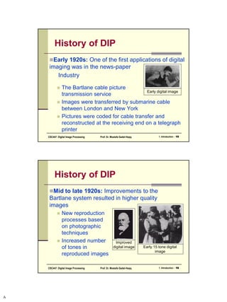 Digital Image Processing: An Introduction | PDF