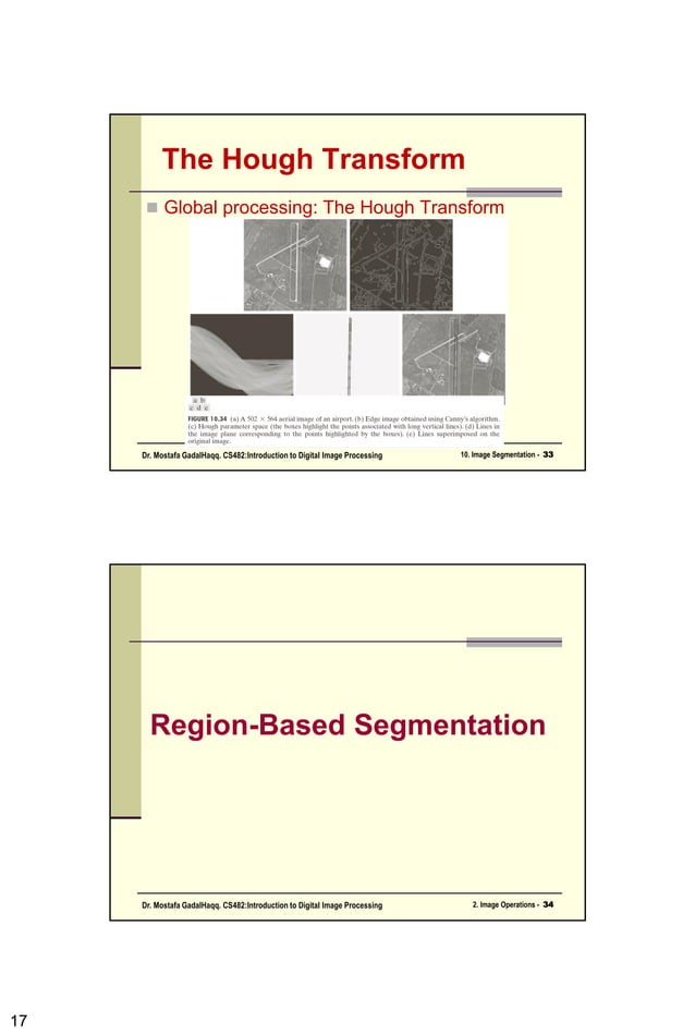 Digital Image Processing: Image Segmentation | PDF | Photo Editing Software | Computer Software ...