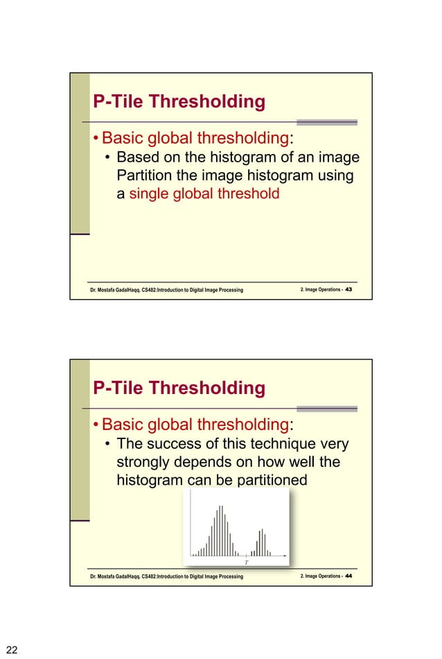 Digital Image Processing: Image Segmentation | PDF | Photo Editing ...