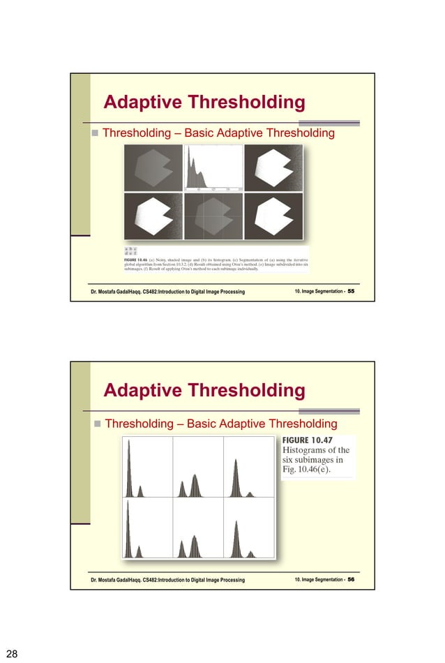 Digital Image Processing: Image Segmentation | PDF | Photo Editing ...