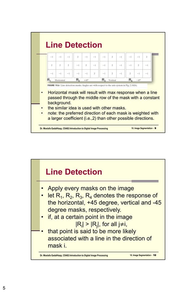 Digital Image Processing: Image Segmentation | PDF | Photo Editing Software | Computer Software ...