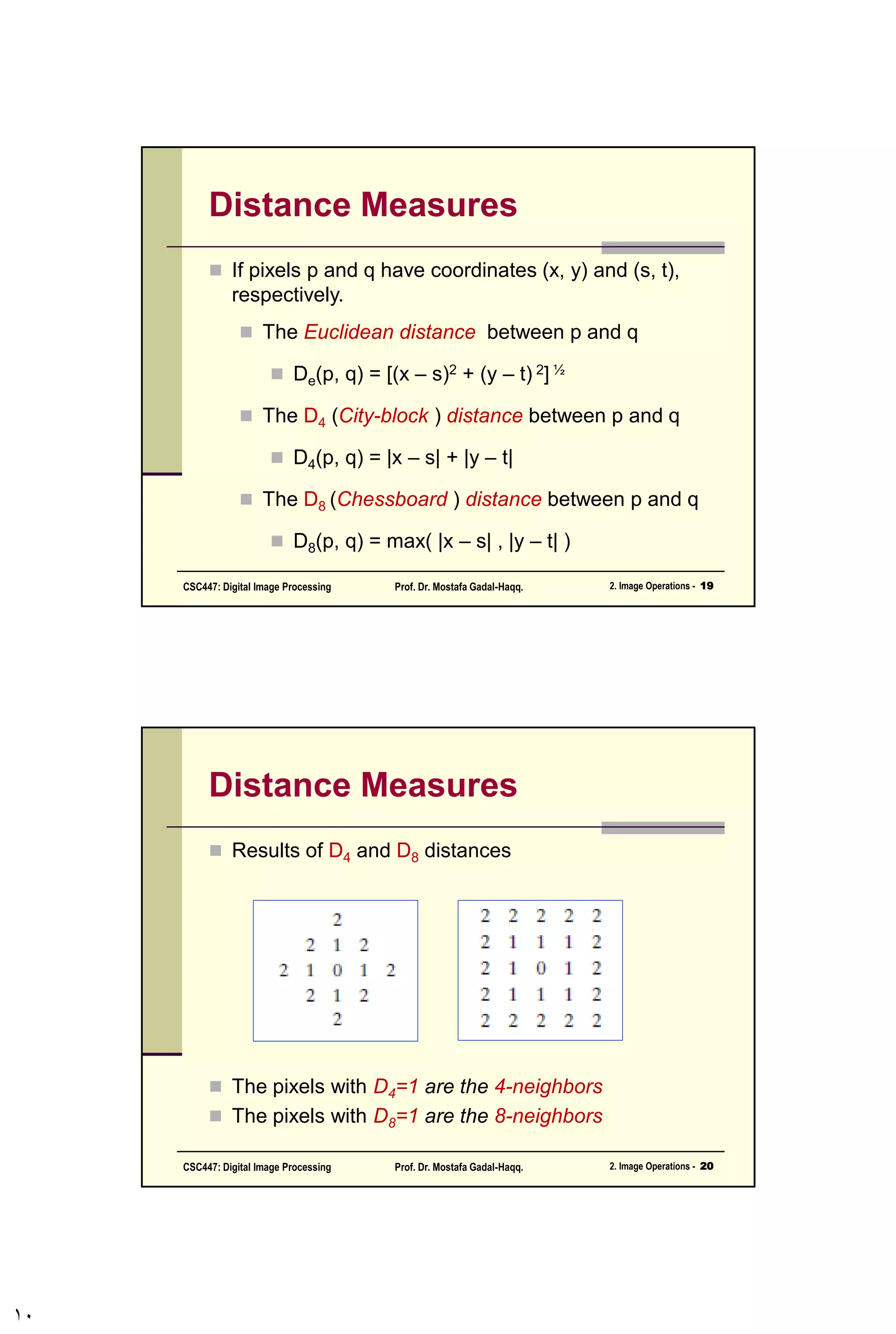 Digital Image Processing: Digital Image Fundamentals | PDF