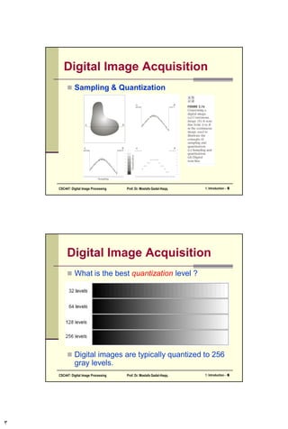 Digital Image Processing: Digital Image Fundamentals | PDF