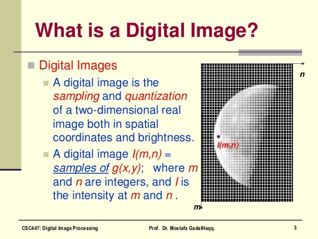 Digital Image Processing: Digital Image Fundamentals