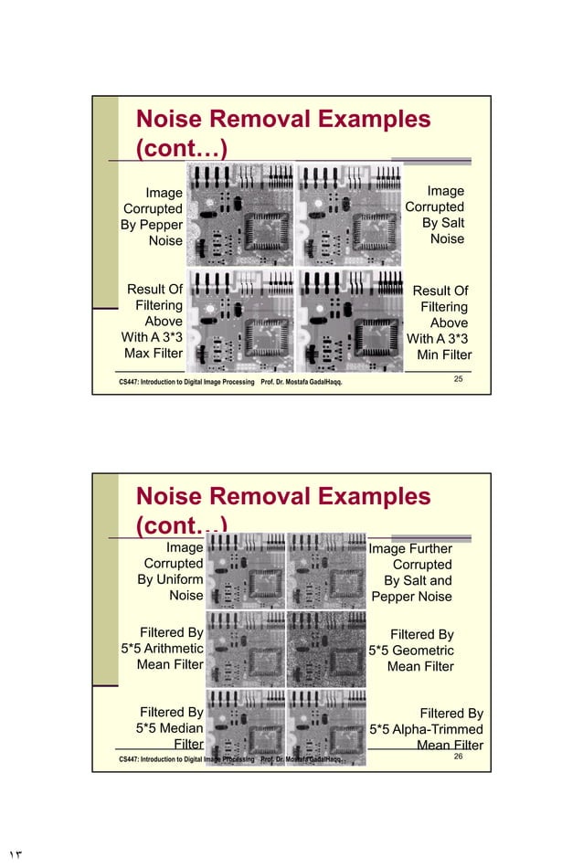 Digital Image Processing: Image Restoration | PDF | Technology & Computing