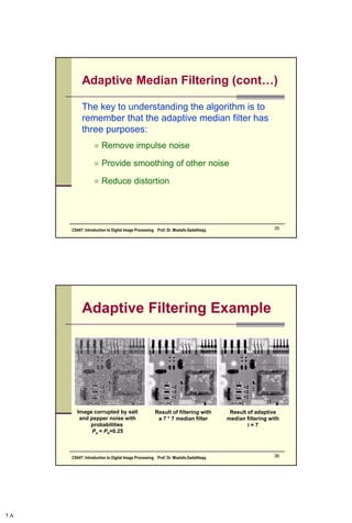 Digital Image Processing: Image Restoration | PDF
