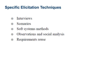 Components of Requirements Elicitation and how it's different | PPT