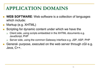 CSCorganization of programming languages | PPT