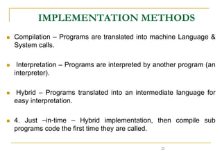 CSCorganization of programming languages | PPT