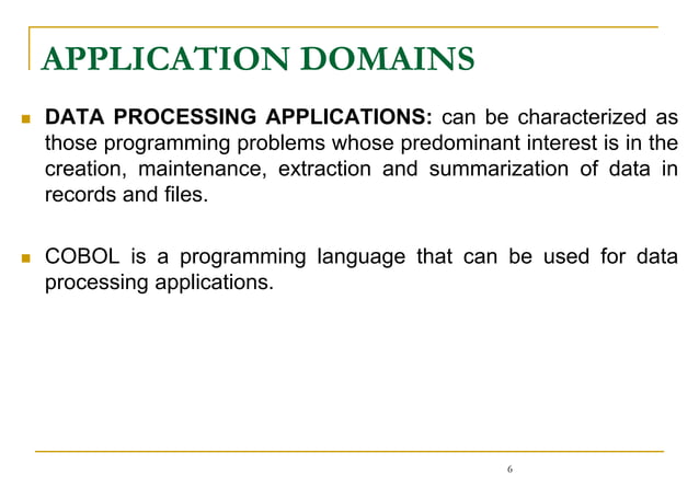 CSCorganization of programming languages | PPT | Free Download