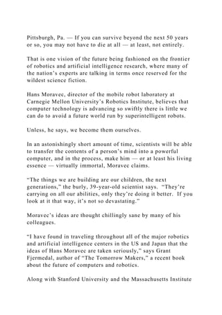 CSC 515 815 Overview of AI Slides - Dr. Gary Locklair.docx