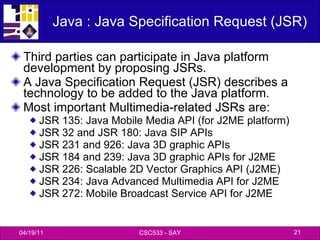 Csc533 ch3a mm_framework | PPT