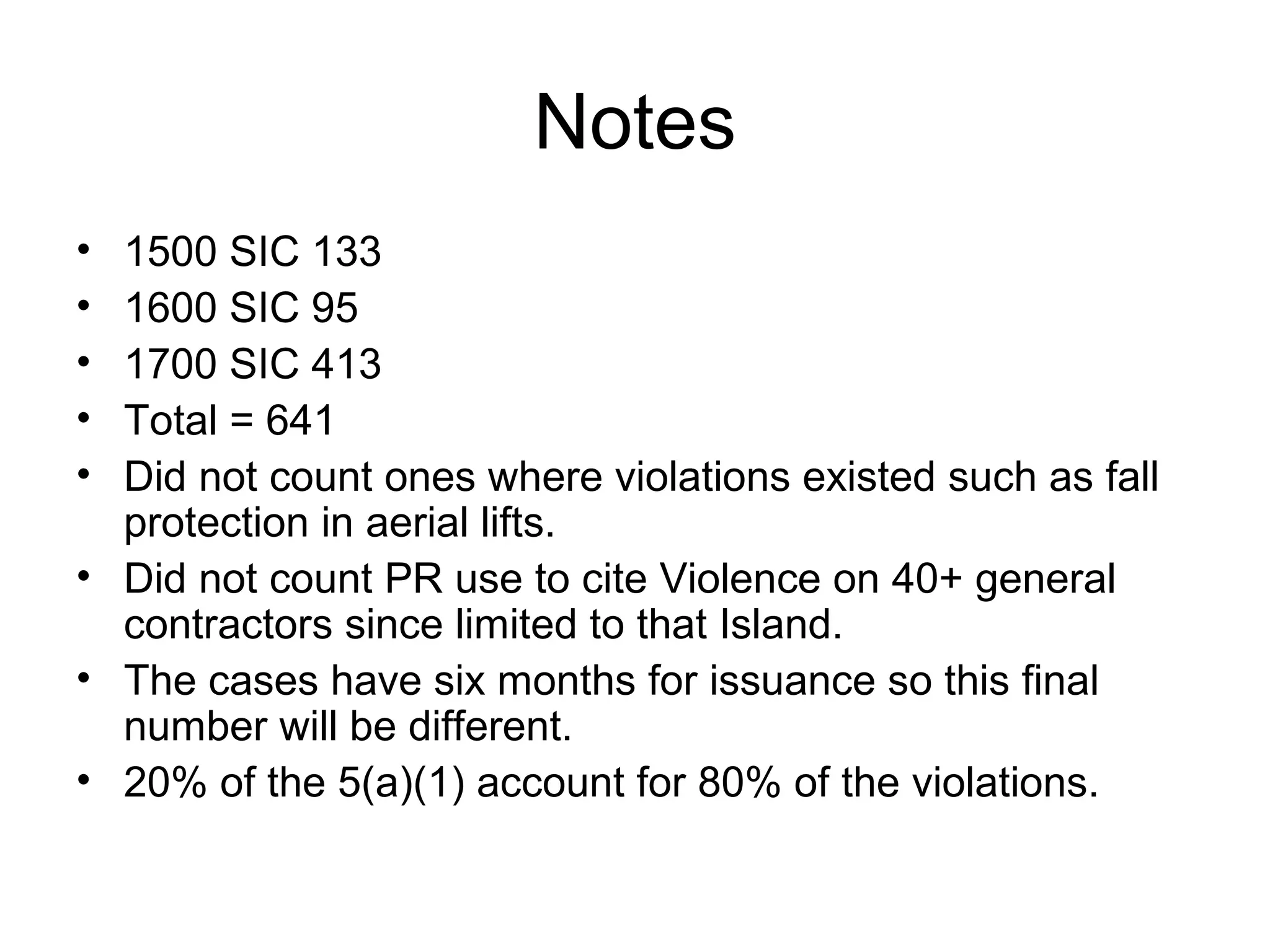 OSHA use 5a1 citations in construction fy08 | PPT
