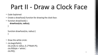 HTML5 Canvas (Wall Clock).pptx
