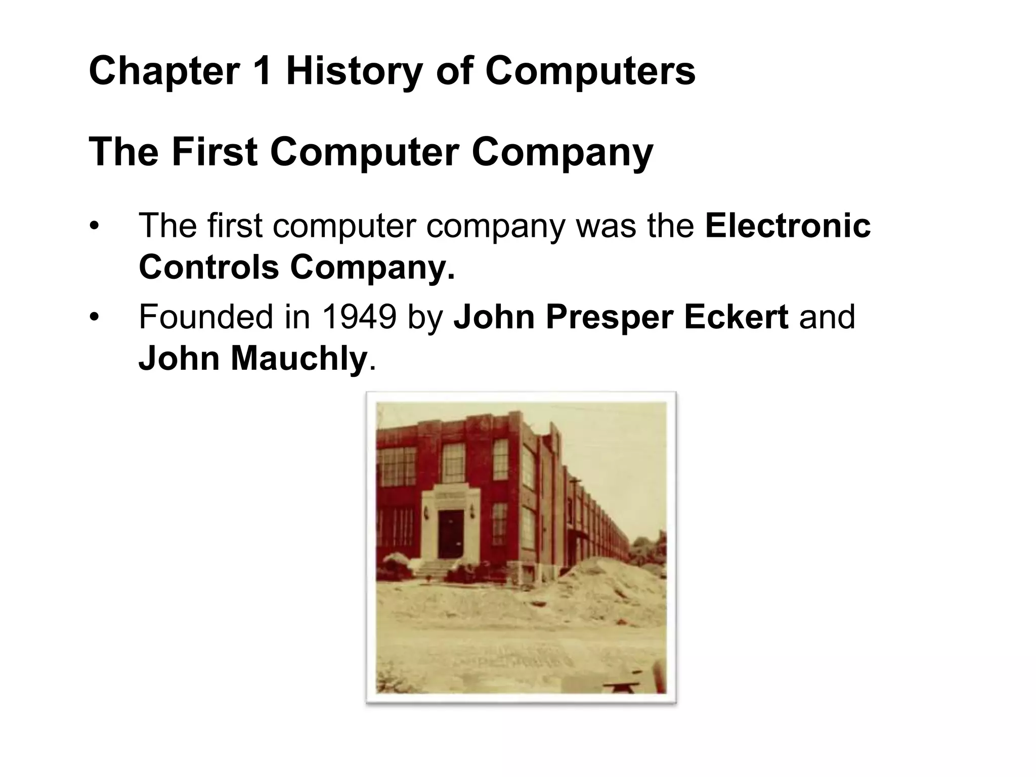 Fundamentals of Computing Chapter 1 | PPT