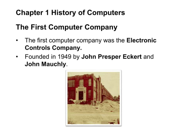 Fundamentals of Computing Chapter 1 | PPT