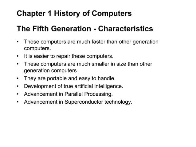 Fundamentals of Computing Chapter 1 | PPT