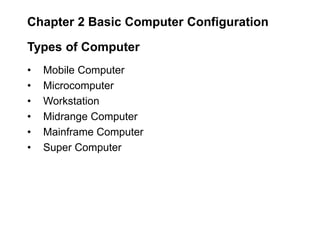Fundamentals of Computing Chapter 2 | PPT