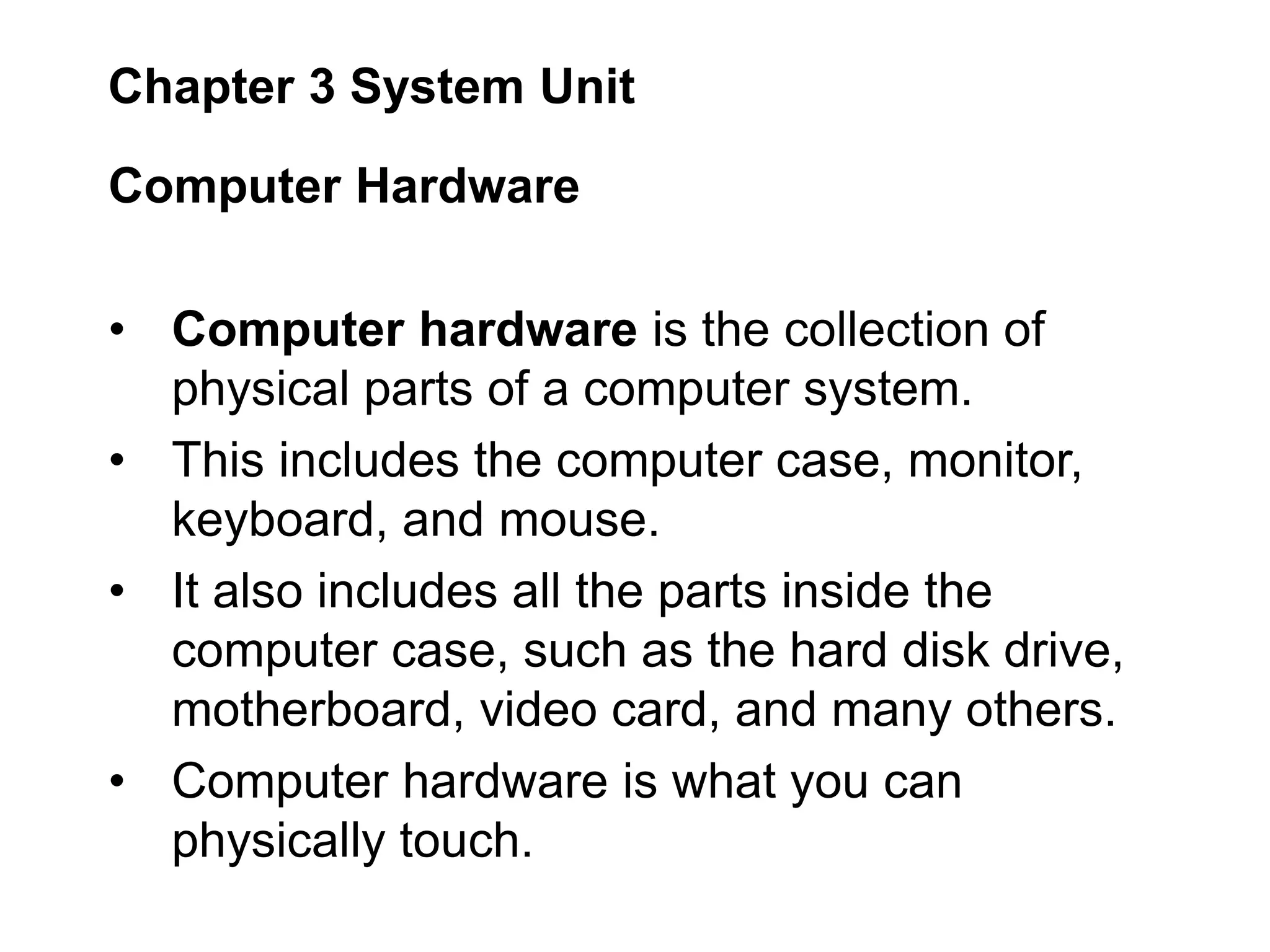 Fundamentals of Computing Chapter 3 | PPT
