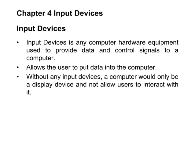 Fundamentals of Computing Chapter 4 | PPT