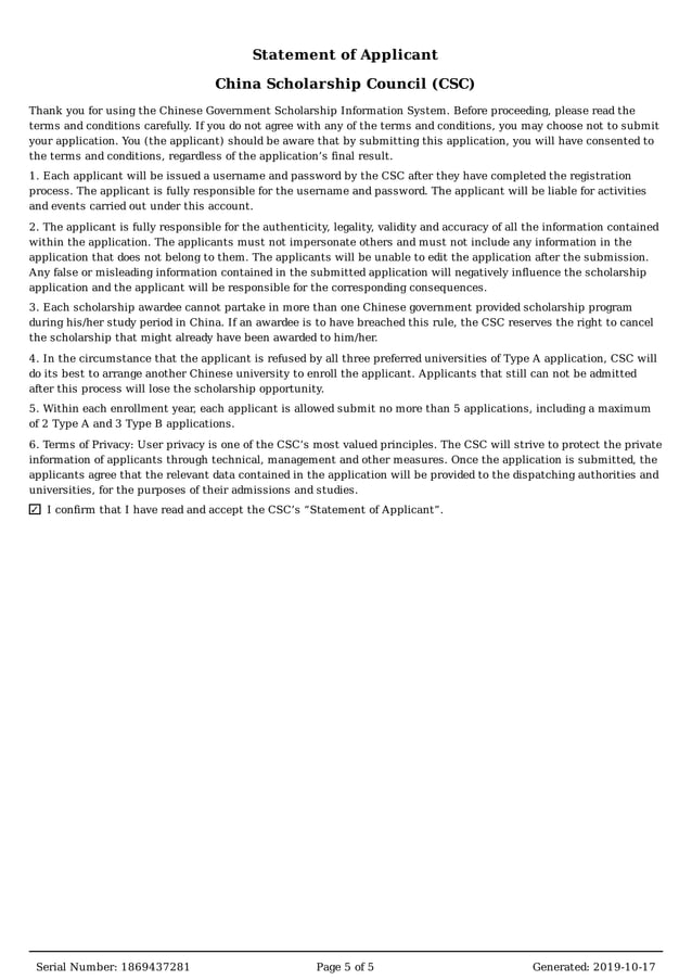 Csc application | PDF