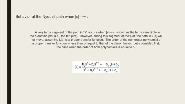 CONTROL SYSTEM PPT ON DETERMINATION OF SABILITY OF SYSTEM USING NYQUIST ...