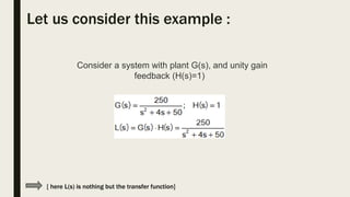 CONTROL SYSTEM PPT ON DETERMINATION OF SABILITY OF SYSTEM USING NYQUIST PLOT BY USING MATLAB | PPT