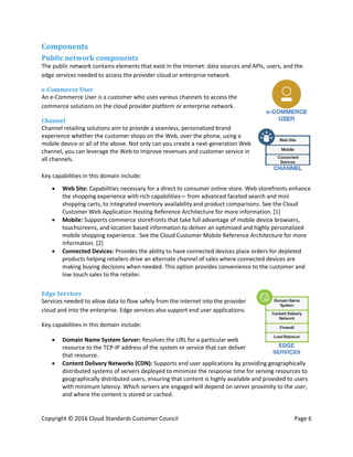 Cscc cloud-customer-architecture-for-e commerce | PDF