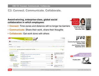 Csc case study_j_boye11_final | PDF | IT and Internet Support | Internet