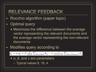 Probabilistic Retrieval Models - Sean Golliher Lecture 8 MSU CSCI 494 ...