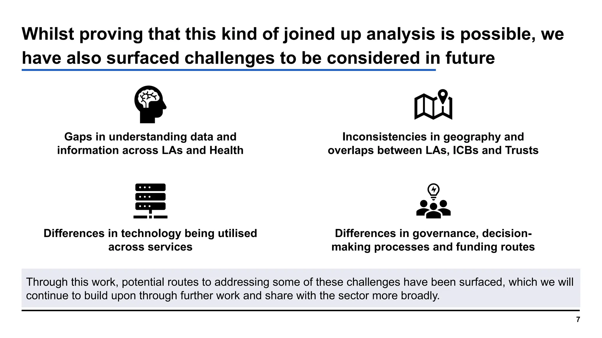 Breaking New Ground: Multi-sectoral data sharing to improve outcomes ...