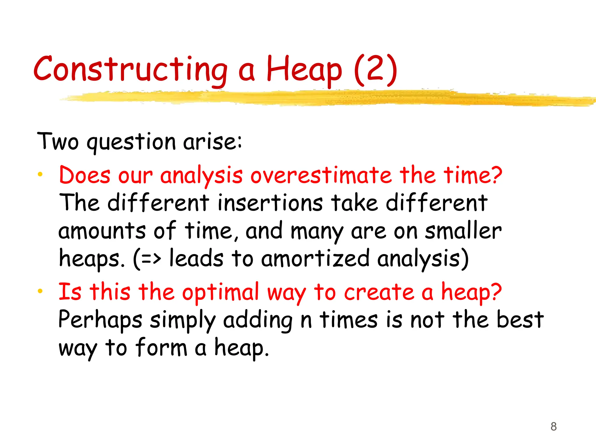 amortized analysis clear explanation with diagrams. | PPT