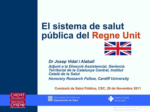 El sistema de salut publica del Regne Unit | PPT