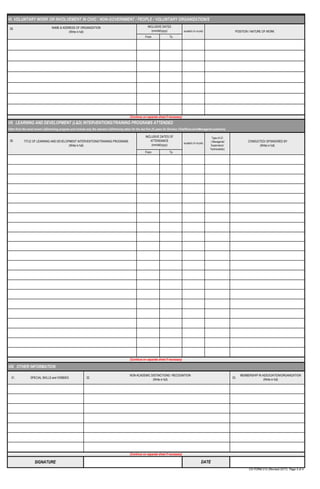 Csc form 212 2017 | PDF