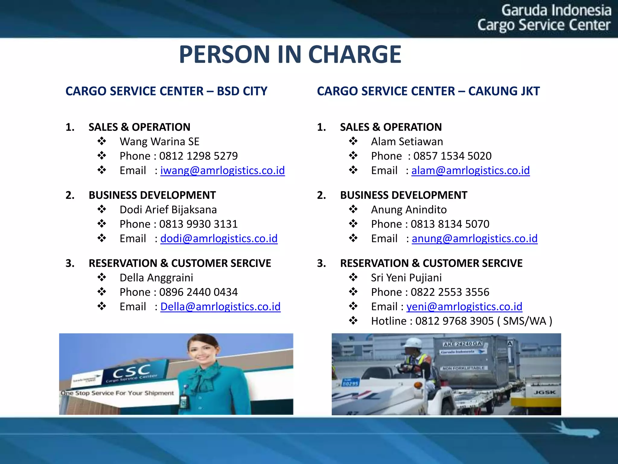CARGO SERVICE CENTER | PPTX