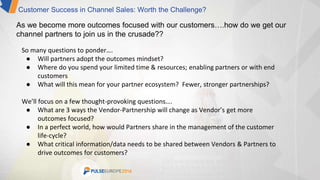 Customer Success & Channel Partners | PPTX