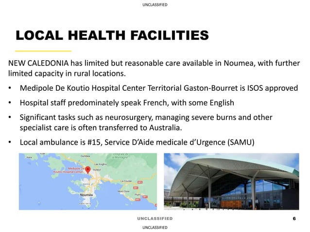 CSC Health Brief Before any Departure from Base | PPT