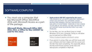 Csci 1101-Introduction to the Course | PPTX | Operating Systems ...