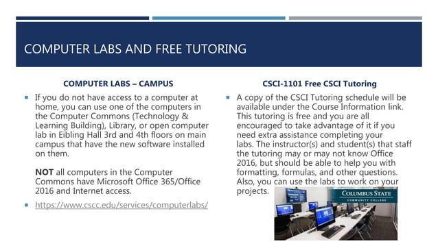 Csci 1101-Introduction to the Course | PPTX | Operating Systems | Computer Software and Applications