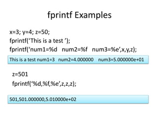 Csci101 lect05 formatted_output | PPT
