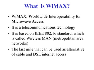 CSCI 5235_Present WiMax_[Zhen-Yu Fang].ppt