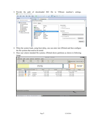 File System Comparison on Linux Ubuntu | PDF