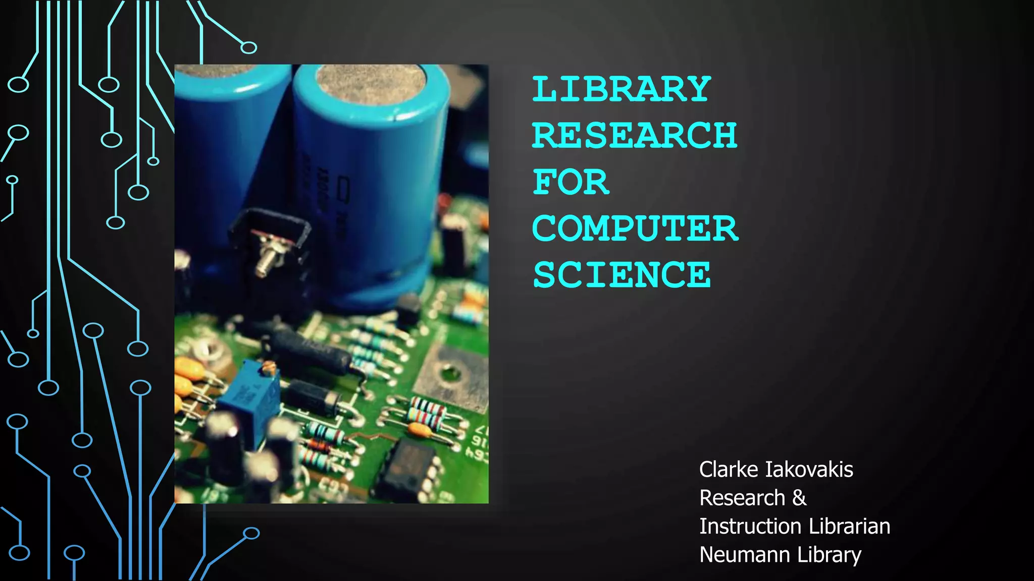CSCI6530: Library Instruction for Research Methods in Computer Science ...