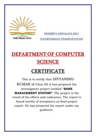 CSc investigatory project | DOCX