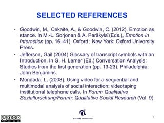 CSCL 2015 Tracing Sequential Video Production | PPT